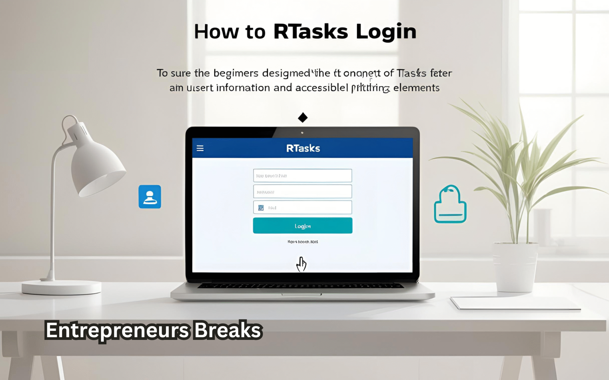 The rTasks login system is a secure digital gateway used by home