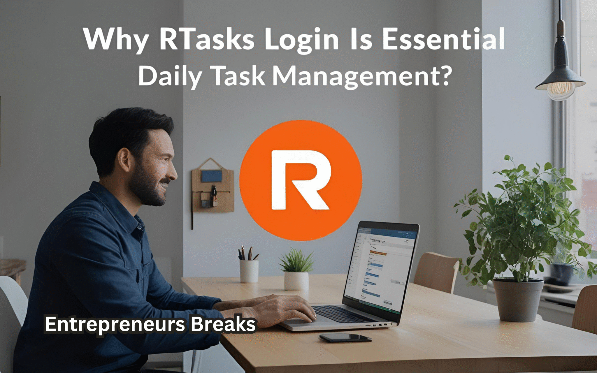 The rTasks login system is a secure digital gateway used by home